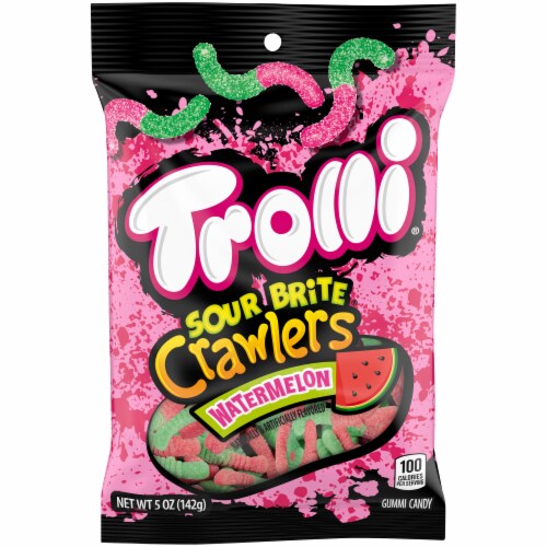 Trolli Sour Brite Crawlers Watermelon Gummy Candy, 5 oz - Harris Teeter Trolli Sour Brite Crawlers Watermelon Gummy Candy, 5 oz - Harris Teeter