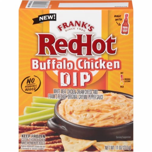 Frank's RedHot® Buffalo Chicken Dip, 11 oz - Kroger Frank's RedHot® Buffalo Chicken Dip, 11 oz - Kroger