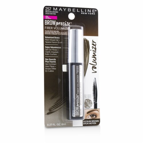 Maybelline 257 Medium Brown Brow Precise Voluminizer Brown 1 ct Foods Co