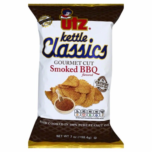 Utz Kettle Classics Smoked Bbq Potato Chips 7 Oz Harris Teeter