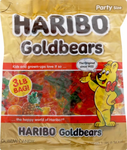 Haribo Gold-Bears Gummi Candy, 3 lb - Fry’s Food Stores Haribo Gold-Bears Gummi Candy, 3 lb - Fry’s Food Stores