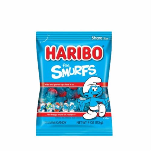 Haribo Smurfs Gummi Candy, 4 oz - Kroger Haribo Smurfs Gummi Candy, 4 oz - Kroger