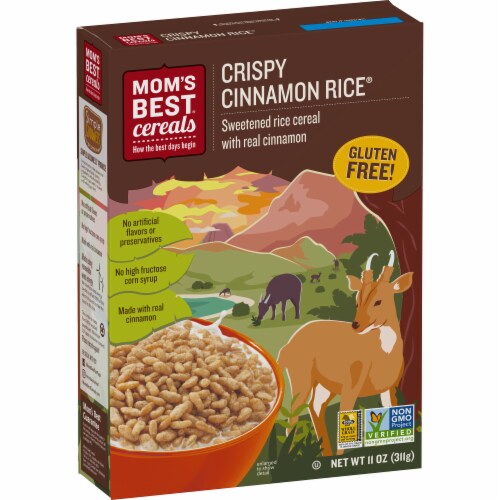 Mom's Best Gluten-Free Crispy Cinnamon Rice Cereal, 11 oz - Fred Meyer Mom's Best Gluten-Free Crispy Cinnamon Rice Cereal, 11 oz - Fred Meyer