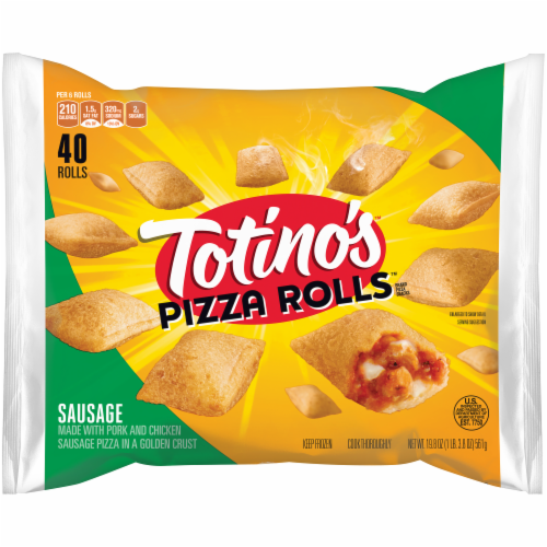 Totino's Sausage Pizza Rolls, 40 ct / 19.8 oz - Kroger Totino's Sausage Pizza Rolls, 40 ct / 19.8 oz - Kroger