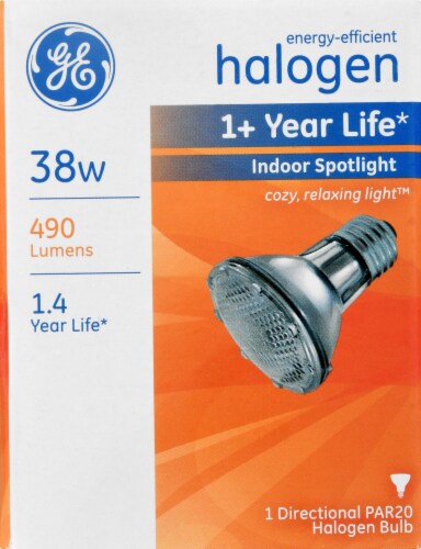 GE 38-Watt Directional PAR20 Halogen Spotlight Bulb, 1 ct - Kroger GE 38-Watt Directional PAR20 Halogen Spotlight Bulb, 1 ct - Kroger