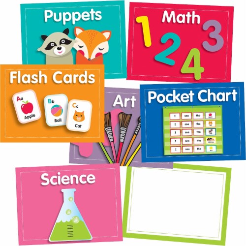 Schoolgirl Style Just Teach Center Cards Mini Bulletin Board Set