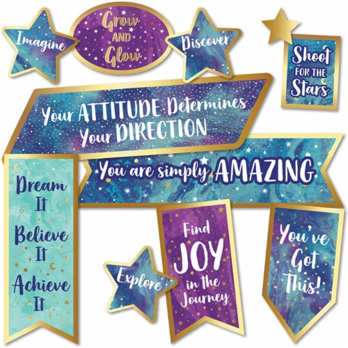 Carson Dellosa Cd 110438 Motivational Signs Mini Bulletin Board Set 1