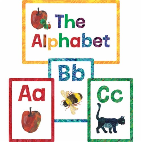 Carson Dellosa Carson Dellosa World Of Eric Carle Alphabet Bulletin