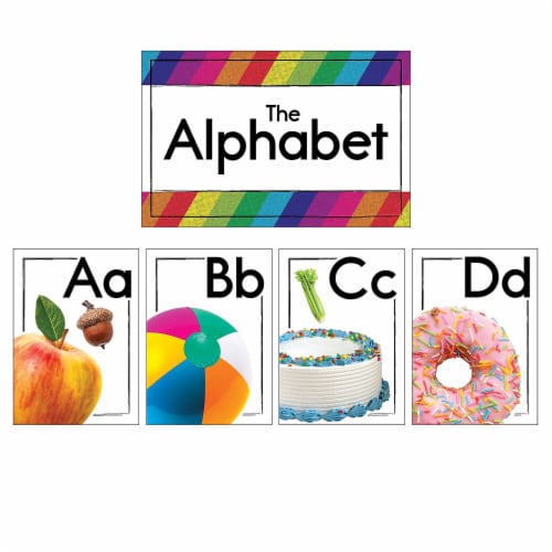 Carson Dellosa Carson Dellosa Education Photographic Alphabet Bulletin
