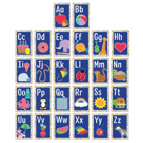 Carson Dellosa Education Cd 106059 Mini Posters Alphabet Cards Poster