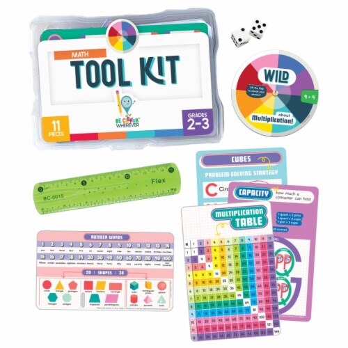 Carson Dellosa Education Cd 146052 Manipulative Grade 2 3 Math Tool Kit