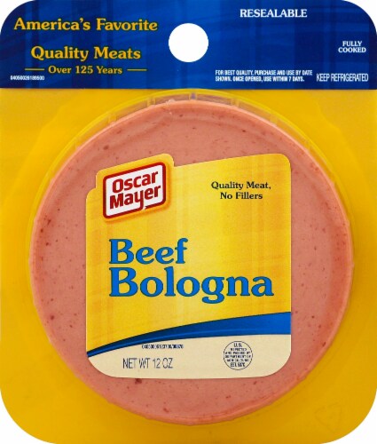 Oscar Mayer Beef Bologna 12 Oz Kroger