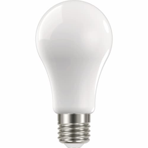 Satco Nuvo 100W Equivalent Warm White A19 Medium Frosted LED Light Bulb ... Satco Nuvo 100W Equivalent Warm White A19 Medium Frosted LED Light Bulb ...