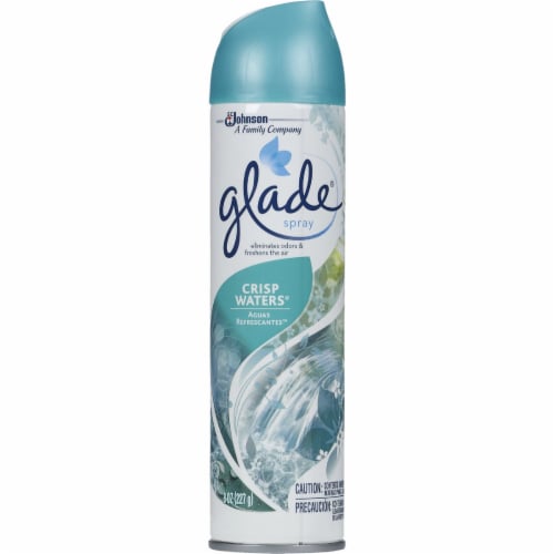 Glade® Crisp Waters Aerosol Spray Air Freshener, 8 oz - QFC Glade® Crisp Waters Aerosol Spray Air Freshener, 8 oz - QFC