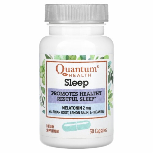 Quantum Health Sleep Melatonin 30 Capsules 30 Count Qfc