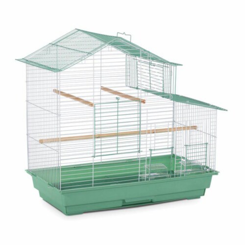 Cockatiel House Bird Cage Single Pack Green 1 Mariano s