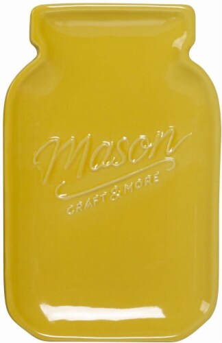 Mason Craft & More Ceramic Spoon Rest - Yellow, 7.5 x 4.75 x 0.75 Inch ... Mason Craft & More Ceramic Spoon Rest - Yellow, 7.5 x 4.75 x 0.75 Inch ...