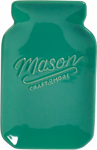Mason Craft & More Ceramic Spoon Rest - Teal, 1 ct - Kroger Mason Craft & More Ceramic Spoon Rest - Teal, 1 ct - Kroger