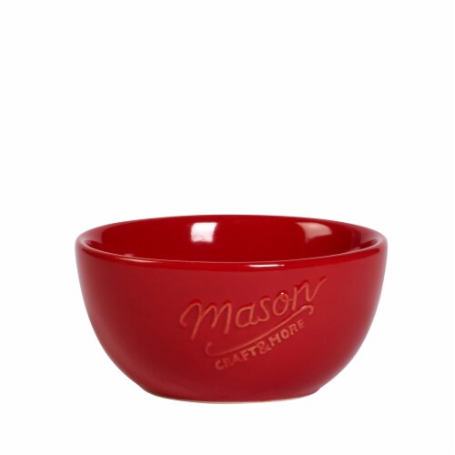 Mason Craft & More Small Ceramic Tid Bit Bowl - Red, 1 ct - Kroger Mason Craft & More Small Ceramic Tid Bit Bowl - Red, 1 ct - Kroger