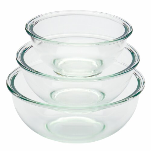 Mason Craft & More Glass Mixing Bowl Set, 3 pc - Kroger Mason Craft & More Glass Mixing Bowl Set, 3 pc - Kroger