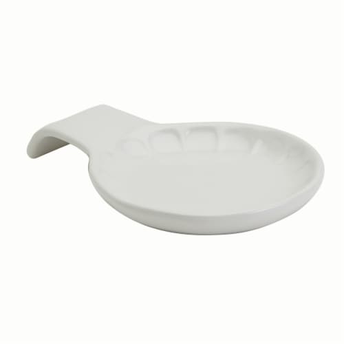 Tabletops Unlimited Mason Craft and More Stoneware Cafe Spoon Rest ... Tabletops Unlimited Mason Craft and More Stoneware Cafe Spoon Rest ...