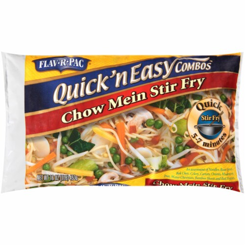 Flav R Pac Chow Mein Stir Fry Vegetables 16 Oz Kroger