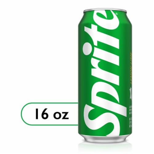 Sprite® Lemon Lime Soda Can, 16 fl oz - Kroger Sprite® Lemon Lime Soda Can, 16 fl oz - Kroger