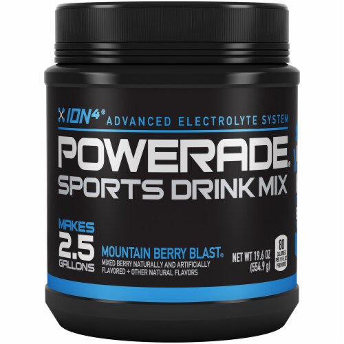 Powerade Mountain Berry Blast Sports Drink Mix, 19.6 oz - Ralphs Powerade Mountain Berry Blast Sports Drink Mix, 19.6 oz - Ralphs
