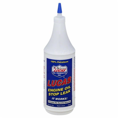 Lucas Oil Products High Performance Engine Oil Stop Leak, 32 fl oz ... Lucas Oil Products High Performance Engine Oil Stop Leak, 32 fl oz ...