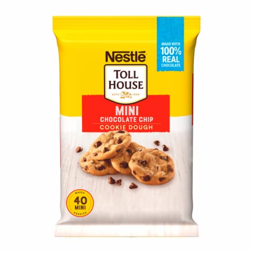 Nestle Toll House Mini Chocolate Chip Cookie Dough, NET WT 16 1/2 oz ... Nestle Toll House Mini Chocolate Chip Cookie Dough, NET WT 16 1/2 oz ...