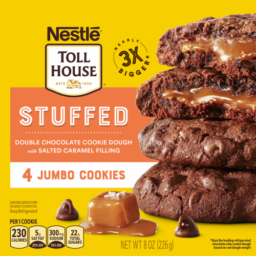 Nestle® Toll House® Stuffed Double Chocolate Cookie Dough, 8 oz - Kroger Nestle® Toll House® Stuffed Double Chocolate Cookie Dough, 8 oz - Kroger