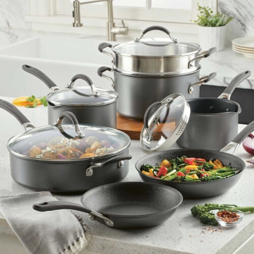 Circulon A1 Series With Scratchdefense 11 Piece Non Stick Cookware Set 1 unit Harris Teeter