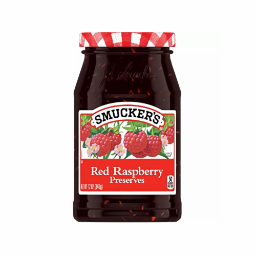 Smucker's Red Raspberry Preserves Spread, 12 oz - Kroger Smucker's Red Raspberry Preserves Spread, 12 oz - Kroger