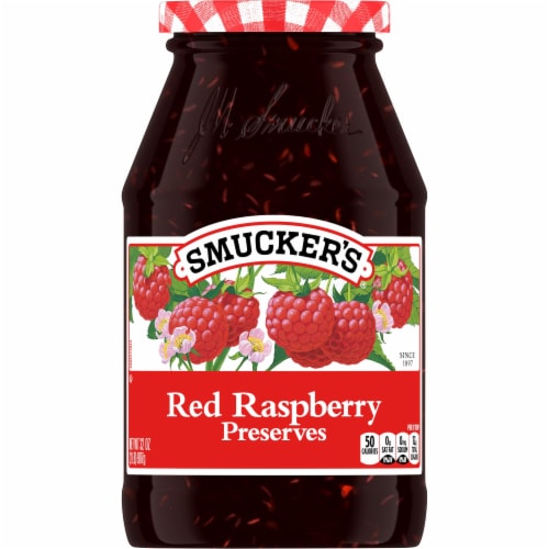 Smucker's Red Raspberry Preserves Spread, 32 oz - Kroger Smucker's Red Raspberry Preserves Spread, 32 oz - Kroger