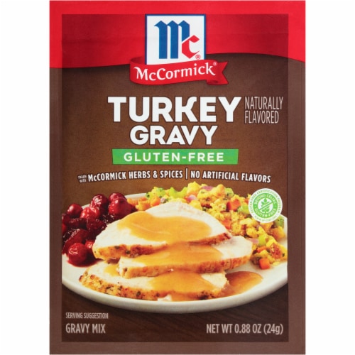McCormick Gluten Free Turkey Gravy Mix, 0.88 oz - Kroger McCormick Gluten Free Turkey Gravy Mix, 0.88 oz - Kroger
