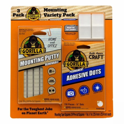 Gorilla Mounting Variety Pack 1 unit Fred Meyer