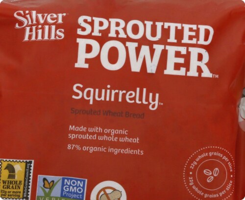 Silver Hills Sprouted Power Squirrelly Sprouted Wheat Bread, 22 oz - Kroger Silver Hills Sprouted Power Squirrelly Sprouted Wheat Bread, 22 oz - Kroger