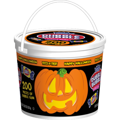 Dubble Bubble Bubble Gum Halloween Candy, 200 ct - QFC Dubble Bubble Bubble Gum Halloween Candy, 200 ct - QFC