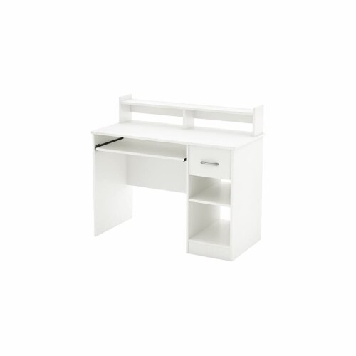 South Shore Axess Desk in Pure White 1 Kroger