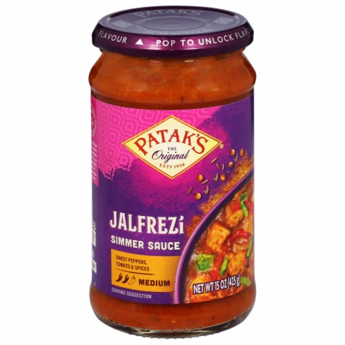 Patak's® Jalfrezi Curry Indian Medium Spiced Simmer Sauce, 14.5 oz ... Patak's® Jalfrezi Curry Indian Medium Spiced Simmer Sauce, 14.5 oz ...