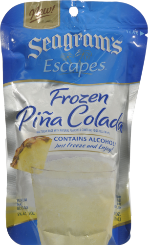 Seagrams Escapes Pina Colada Ready To Drink Cocktail Frozen Single