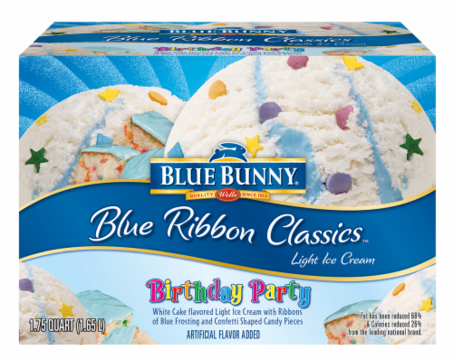 Blue Bunny Blue Ribbon Classics Birthday Party Ice Cream 56 Fl Oz Kroger
