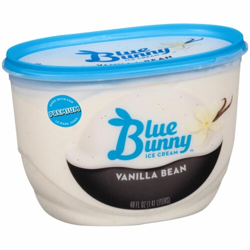 Blue Bunny Premium Vanilla Bean Ice Cream 48 Fl Oz King Soopers