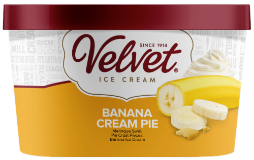 Velvet® Banana Cream Pie Ice Cream Tub 56 Oz Kroger