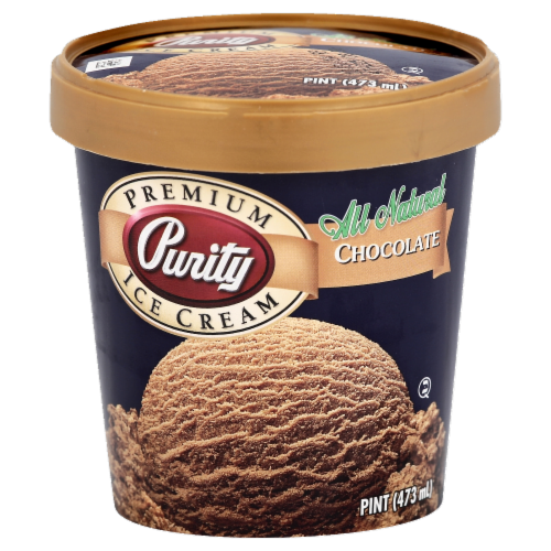 Purity Brownie Batter Fudge Ice Cream 1 75 Quart Carton 56 Fl Oz