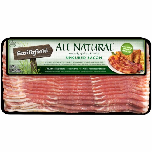 Smithfield Applewood Smoked Uncured Bacon, 10 oz - Kroger Smithfield Applewood Smoked Uncured Bacon, 10 oz - Kroger