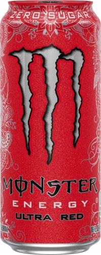Monster® Zero Sugar Ultra Red Energy Drink Can 16 Fl Oz Kroger
