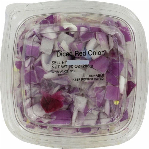 Fresh Pak Diced Red Onions, 10 oz - Kroger Fresh Pak Diced Red Onions, 10 oz - Kroger