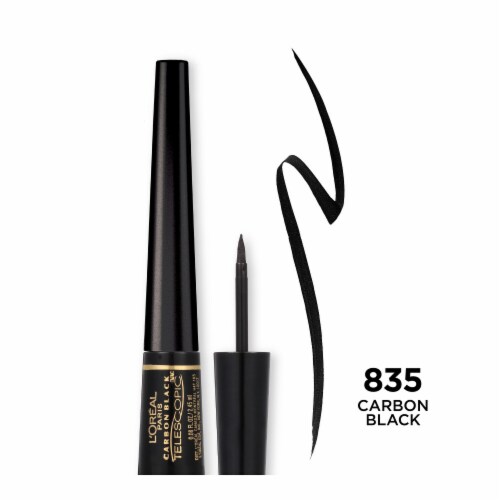 Loreal Paris Telescopic Precision Liquid Eyeliner 835 Carbon Black 0