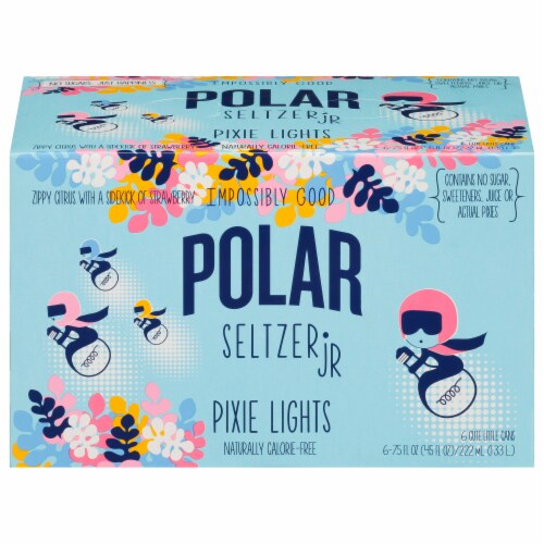 Polar® Pixie Lights Flavored Seltzer Jr. Water Mini Cans, 6 pk / 7.5 fl ... Polar® Pixie Lights Flavored Seltzer Jr. Water Mini Cans, 6 pk / 7.5 fl ...